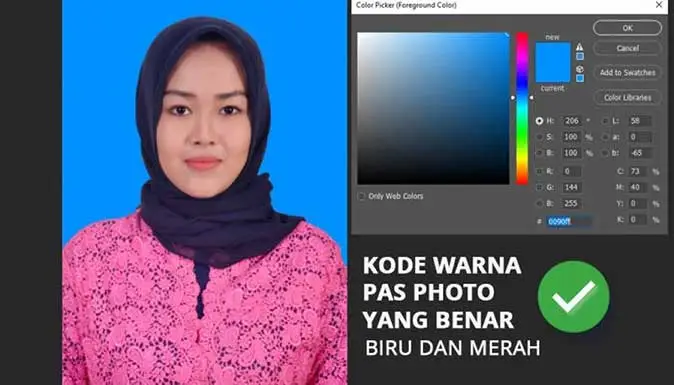 √ Kode Warna Merah Pas Foto yang Benar - Tipandroid